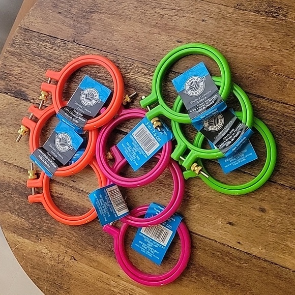 loops&threads | Office | Plastic Hoops | Poshmark